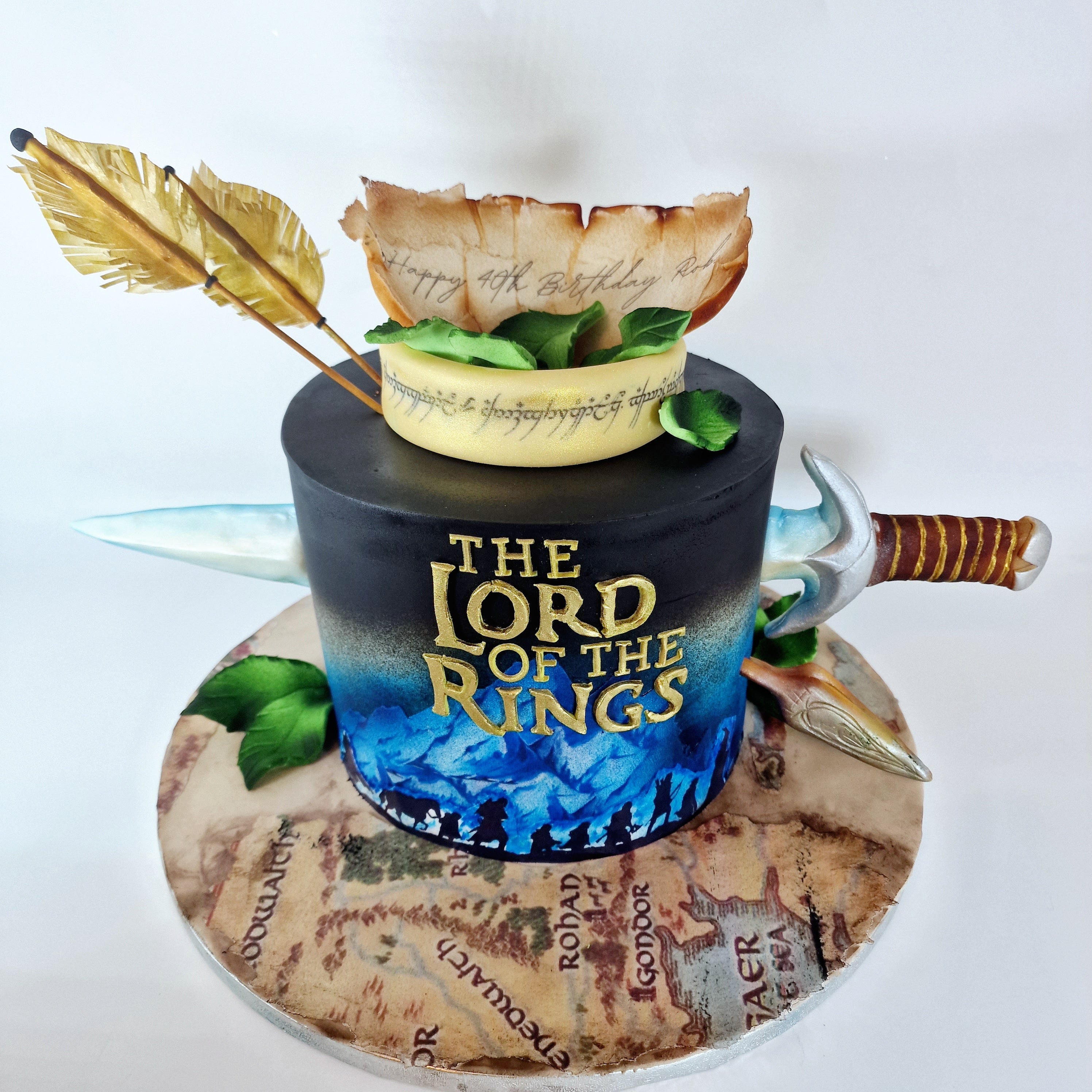 The Lord Of The Rings Cake – CakeObsession